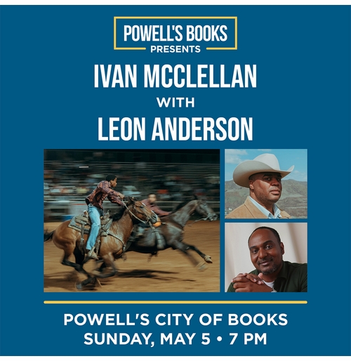 Powell's presents 'Eight Seconds' author Ivan McClelland with Leon Anderson