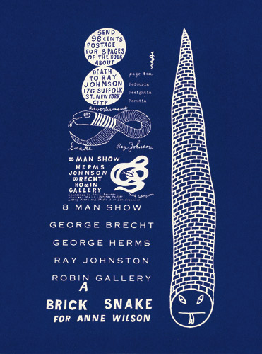Ray Johnson: The Paper Snake - ARTBOOK|D.A.P.