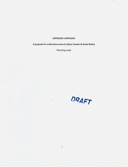 Stuart Bailey & Ryan Gander: Appendix Appendix - ARTBOOK