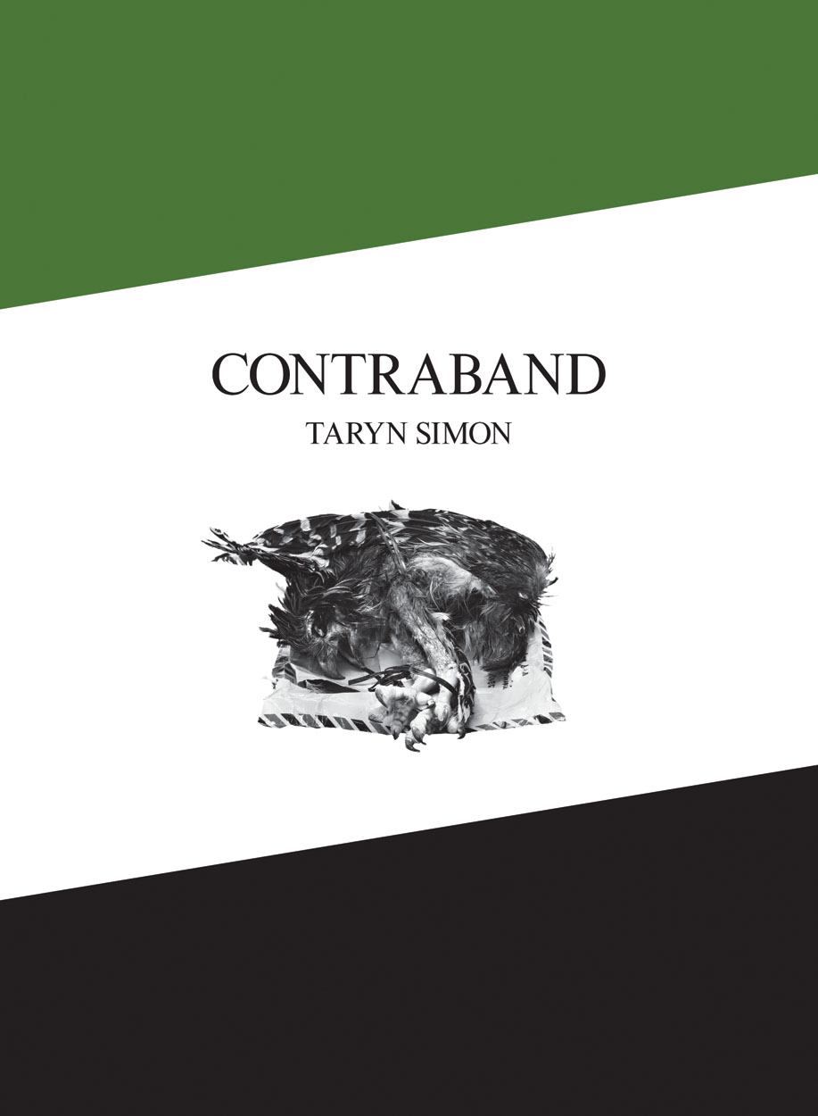 Taryn Simon: Contraband - ARTBOOK|D.A.P.