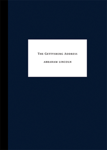 The Gettysburg Address by Abraham Lincoln - ARTBOOK