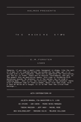 The Machine Stops - ARTBOOK|D.A.P.