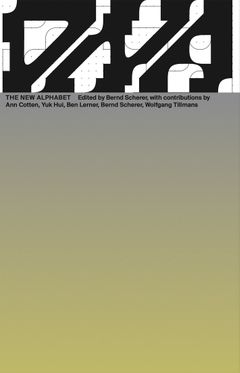 The New Alphabet - ARTBOOK|D.A.P.