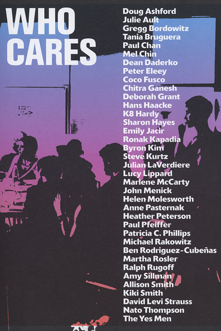 Who Cares - ARTBOOK|D.A.P.