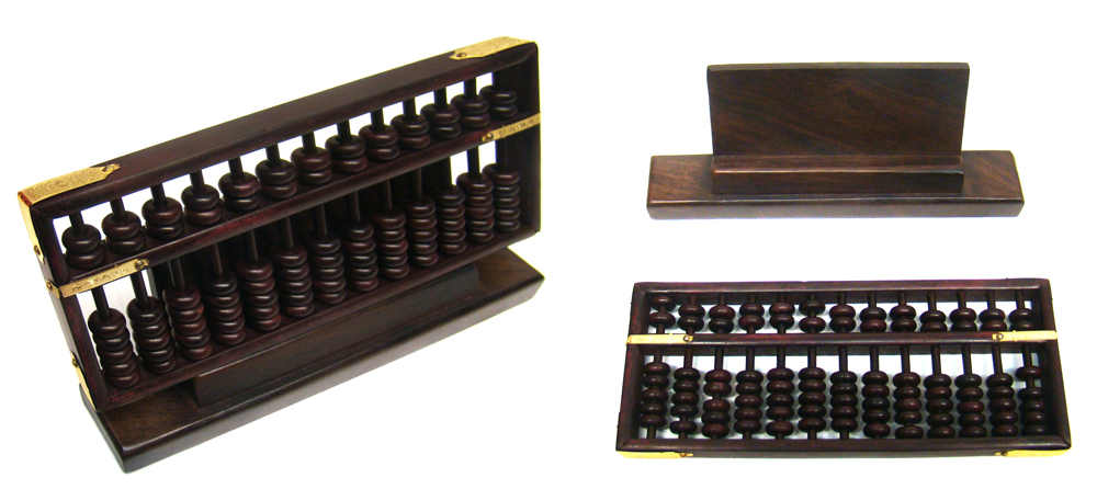 Chinese Abacus with Stand, Chinese Home Decor, Chinese Gifts