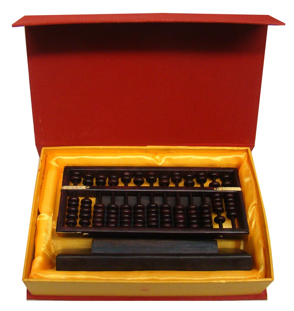 Chinese Abacus with Stand, Chinese Home Decor, Chinese Gifts