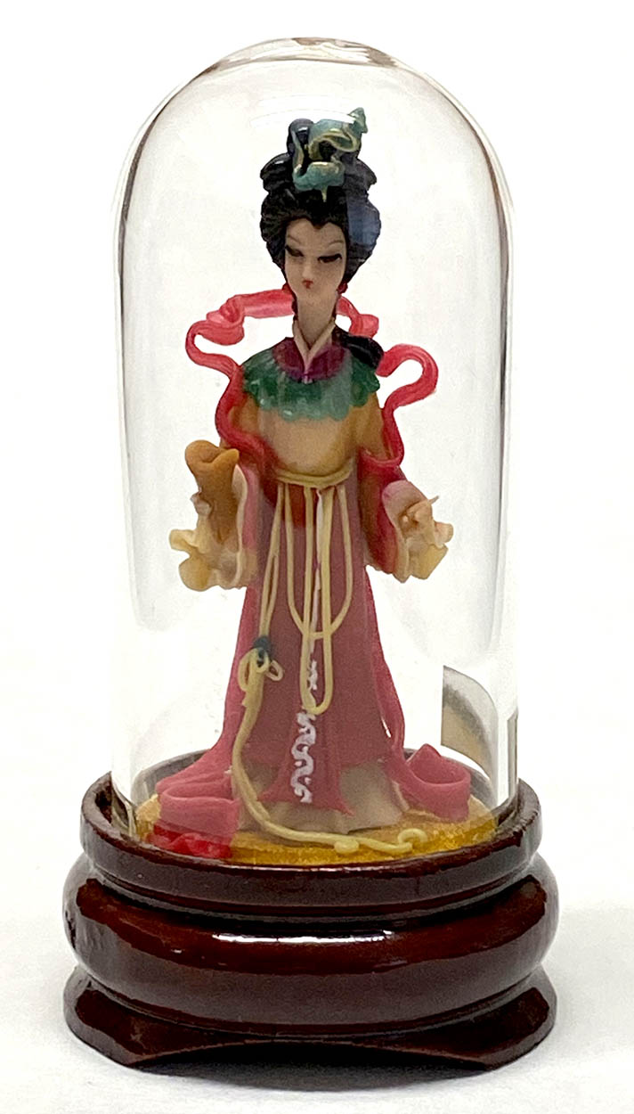 Collectible Chinese Clay Dough Figurine - Chinese Beauty, Unique ...