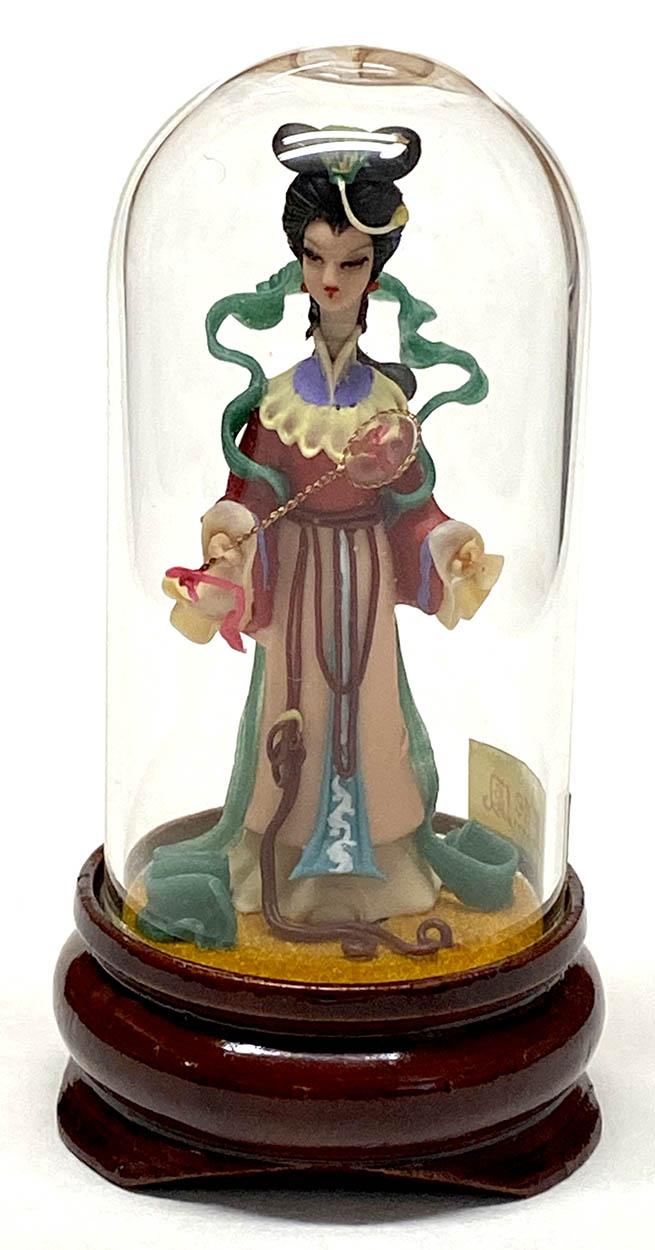 Collectible Chinese Clay Dough Figurine - Chinese Beauty