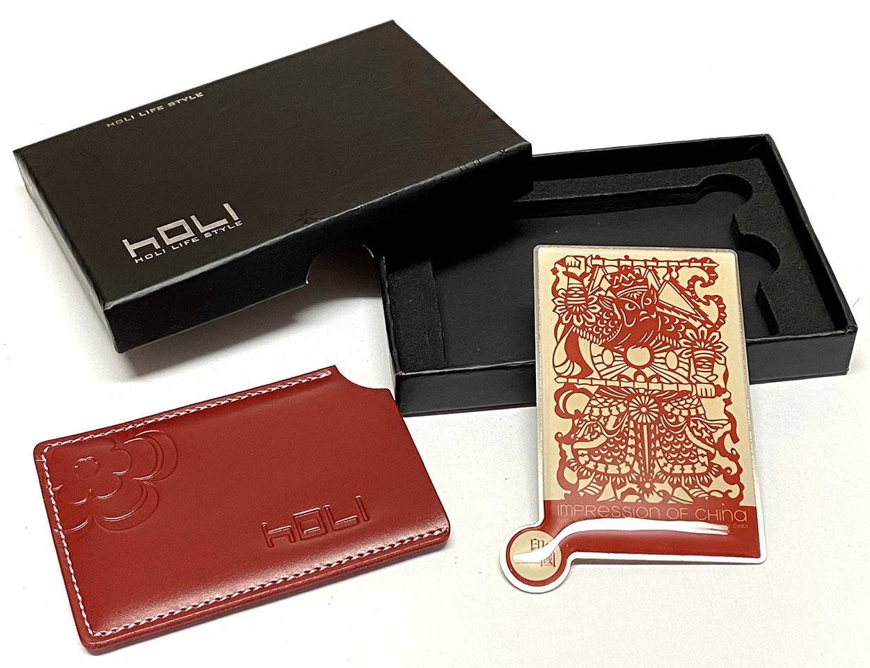 Stainless Steel Compact Mirror With Cover - Chinese Opera, Oriental ...