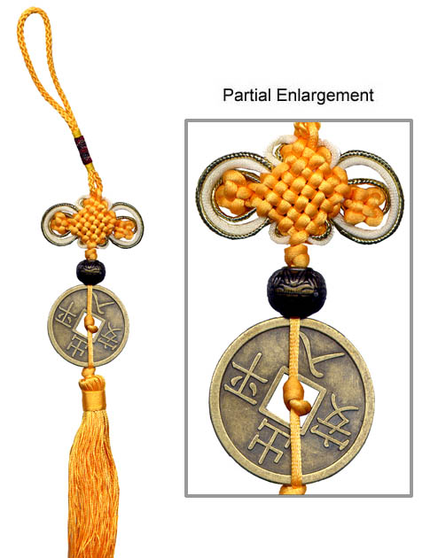 Chinese Feng Shui Knots - Safe & Sound / Lucky Coin, Oriental Knots ...