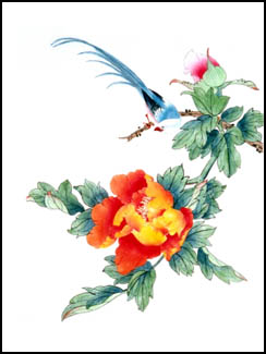 Chinese GongBi Paintings, Chinese Silk Paintings, Traditional Chinese ...
