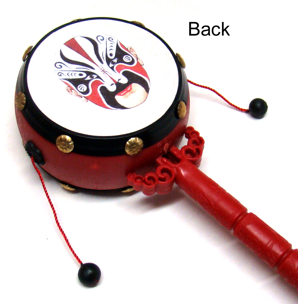 Chinese Hand Drum - Opera, Chinese Children's Toys
