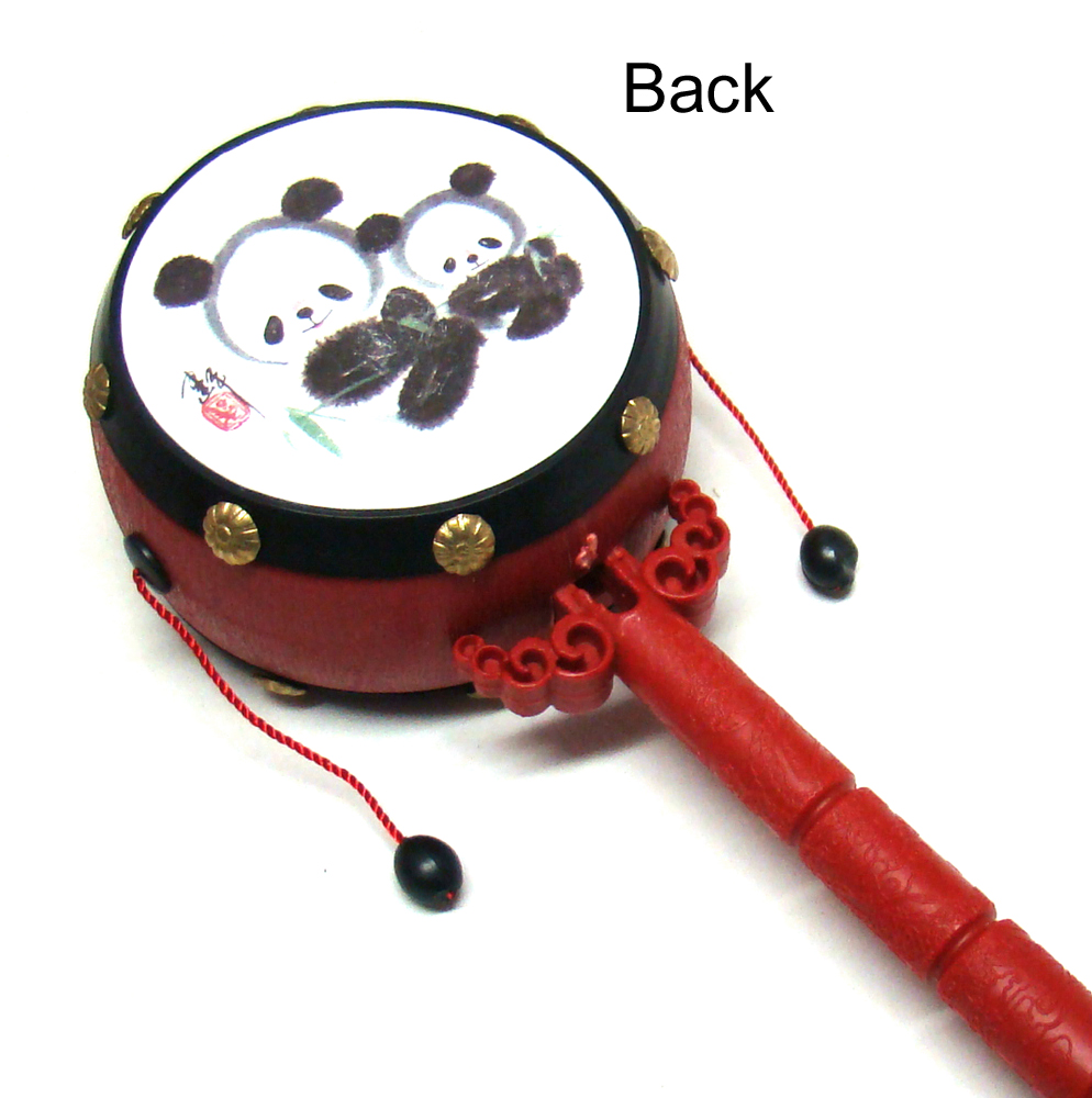 Chinese Hand Drum - Panda, Children's Gifts Toys