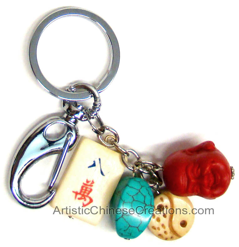 Chinese Key Chain - Feng Shui Symbols, Feng Shui Gifts