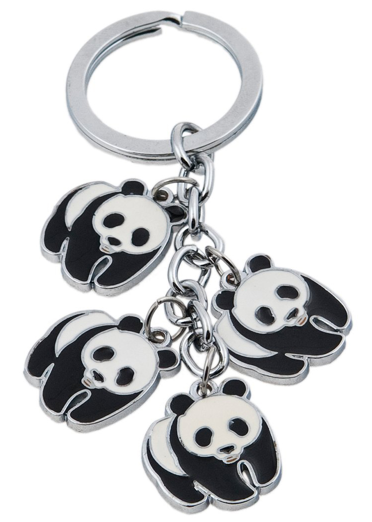 Key Chain - Panda Charms, Chinese Bags, Asian Bags, Oriental Handbags