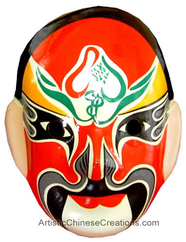 Chinese Opera Mask, Asian Opera, Oriental Masks