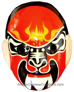 Chinese Opera Masks, Asian Folk Masks, Beijing Opera