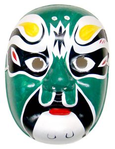 Chinese Opera Mask - Monkey King, Beijing Masks, Traditional China Opera