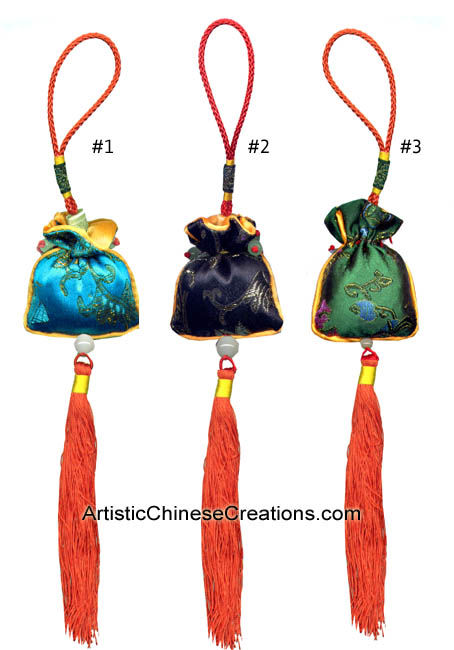 Chinese Perfume Pouch, Chinese Decoration