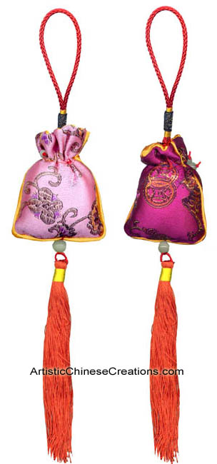 Chinese Perfume Pouches, Traditional Chinese Customs, Chinese Folk Art