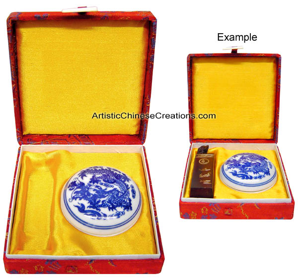 Chinese Red Ink Pads & Chinese Wooden Seal Boxes, Chinese Seal Supplies ...