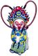 Collectible Chinese Doll - Chinese Opera Doll / Mu Guiying, Asian Crafts