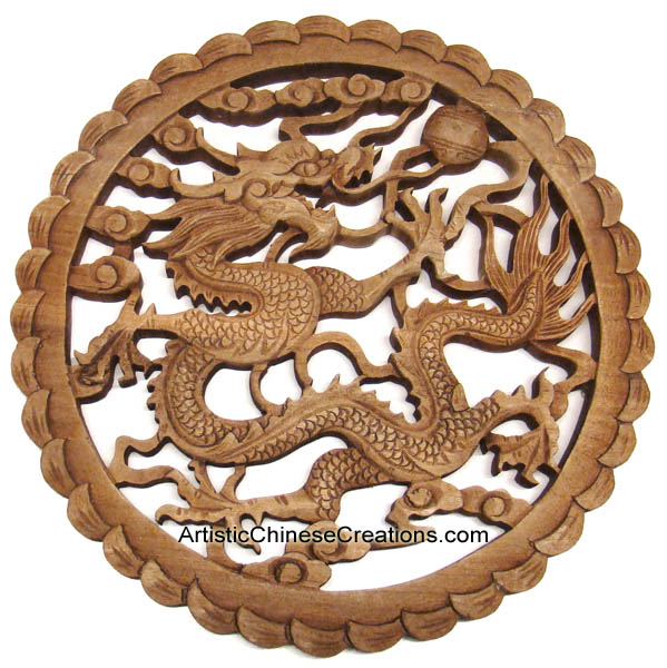 Chinese Wood Carving - Wall Plaques, Chinese Wall Decor, Carved Chinese ...