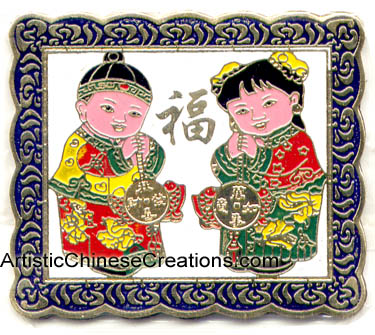 Chinese Refrigerator Magnets, Traditional Chinese Crafts, Asian Fridge ...