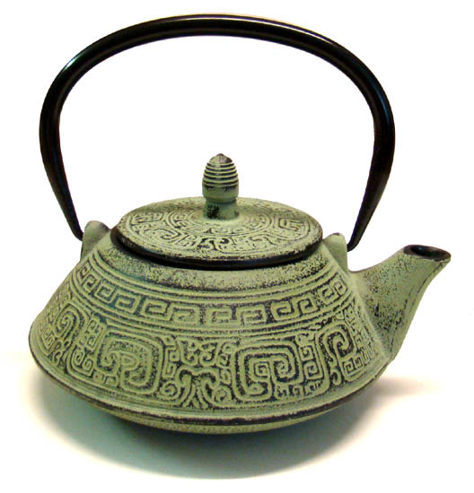 Engraved Cast Iron Chinese Teapots, Unique Asian Tea Pots, Oriental Tea Art