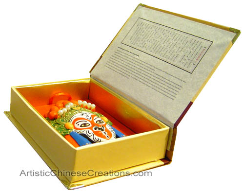 Chinese Opera Mask - Monkey King, Chinese Art, Chinese Heritage Custom