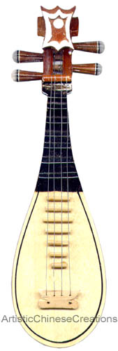 Miniature Chinese Musical Instrument - Pipa, Oriental Chinese Music ...