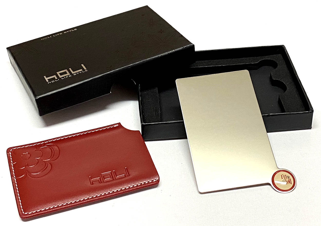 Stainless Steel Compact Mirror With Cover - Chinese Opera, Chinese ...