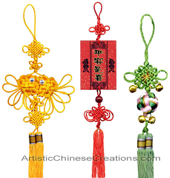 Chinese Knots, Decorative Chinese Knots, Chinese Wall Decor, Oriental ...