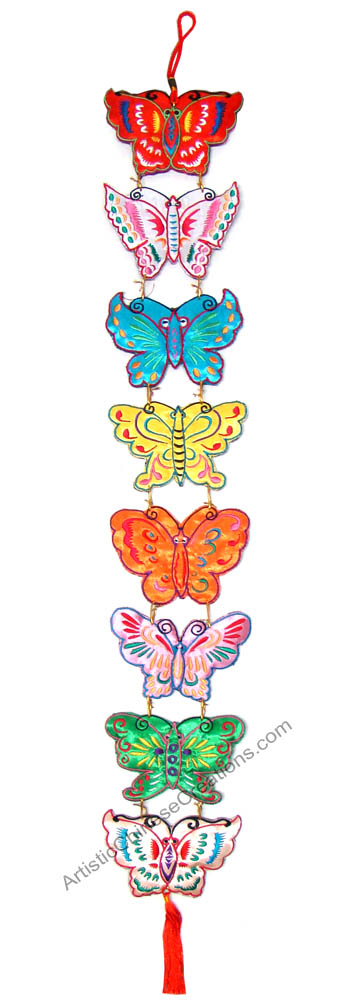 Traditional Chinese Embroidered Hanger - Butterfly , Chinese Crafts ...
