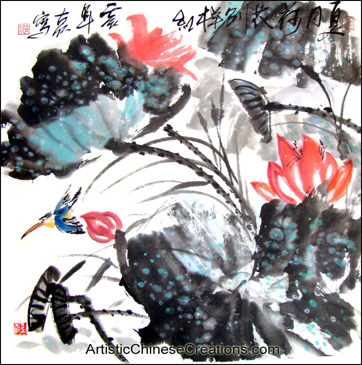 Chinese Paintings on Rice Paper, Chinese Traditional Paintings, Chinese ...