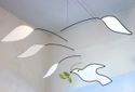 hanging mobile peace dove by joel hotchkiss