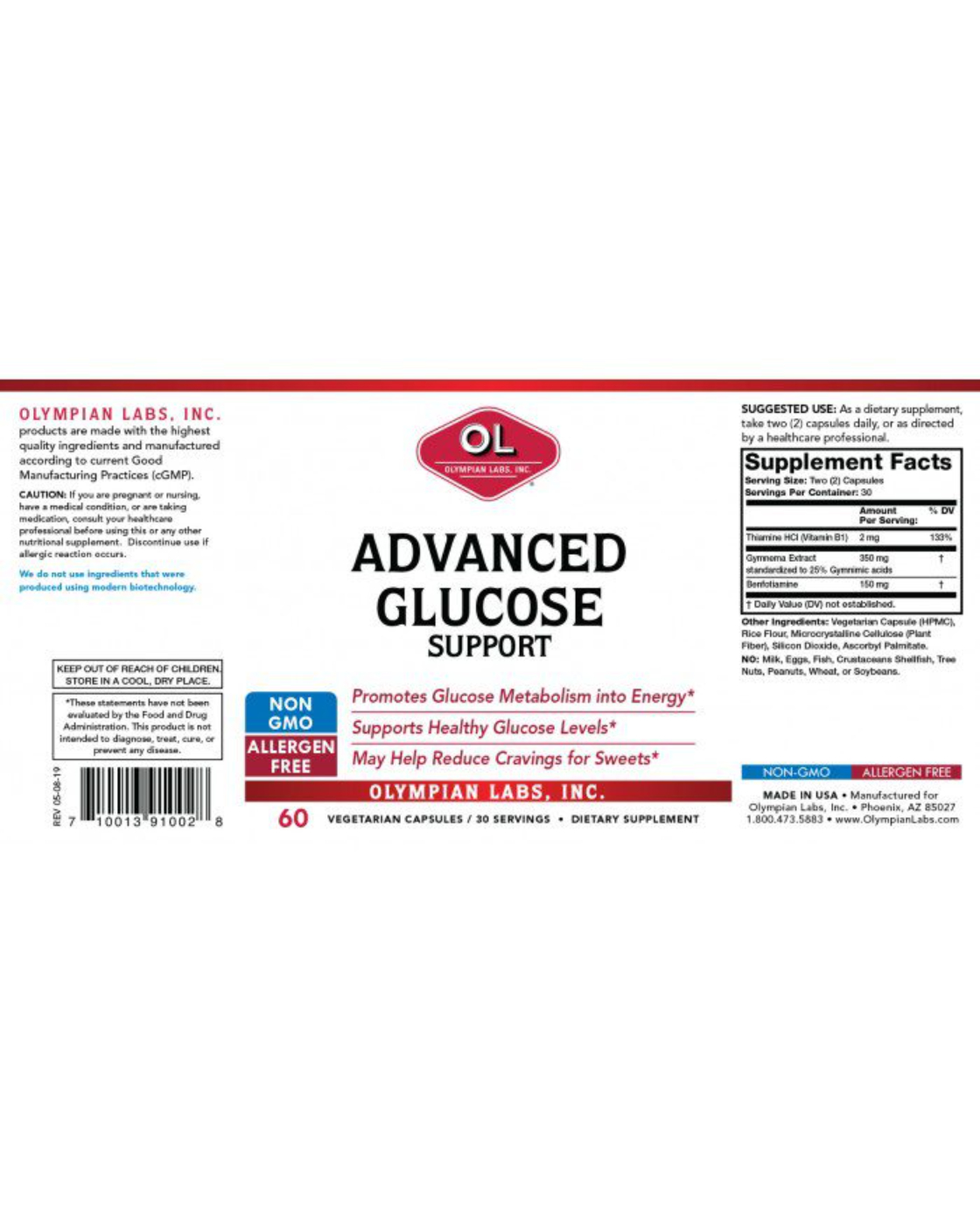Advanced Glucose Support 502 Mg | Austin Medical
