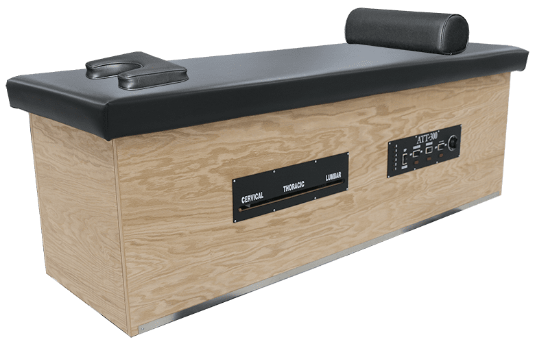 ATT-300 Wood Roller Massage Table|Intersegmental Roller Top by PHS
