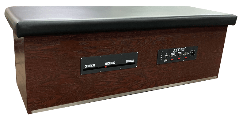 ATT-300 Wood Roller Massage Table|Intersegmental Roller Top by PHS