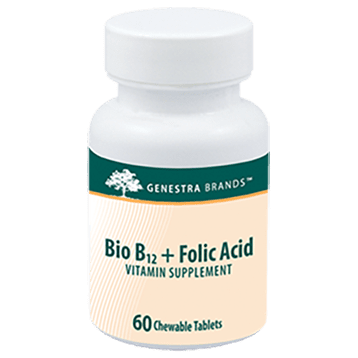Bio B12 + Folic Acid Chewable 60 T By Genestra | Austin Medical
