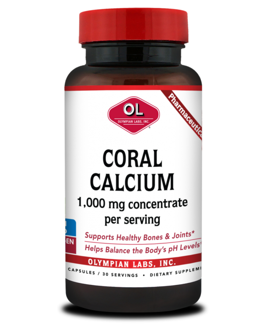 Coral Calcium 1 G (30 Servings) by Olympia Labs | Austin Medical