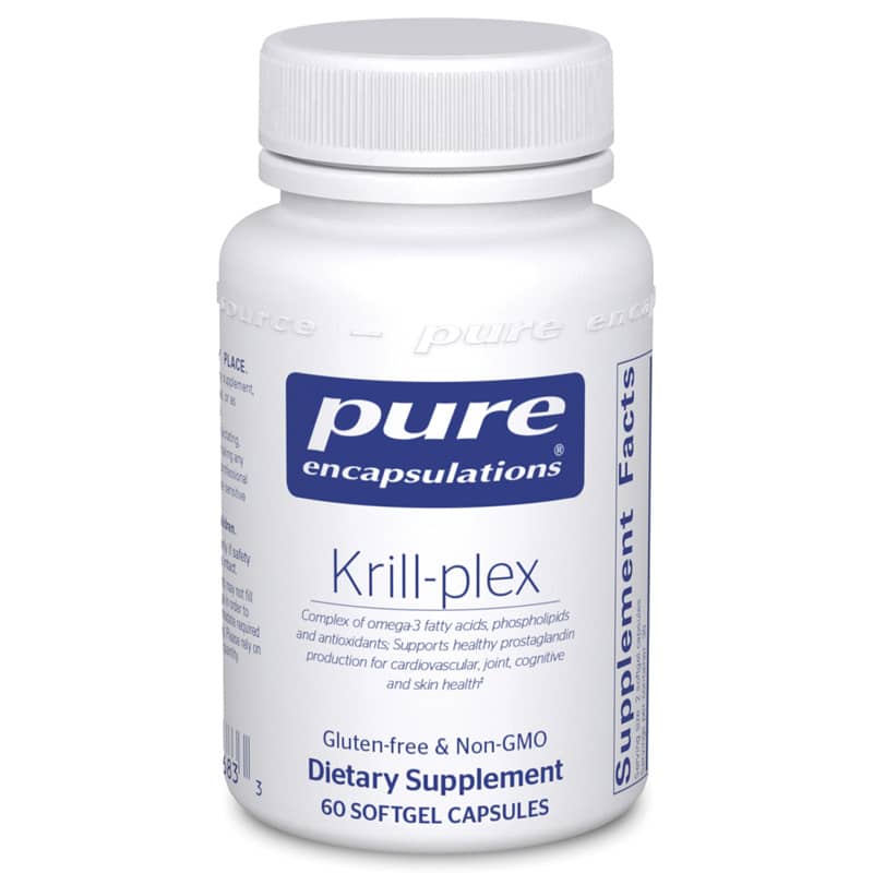 Krill-Plex 500 Mg 60 Gels By Pure Encapsulations | Austin Medical
