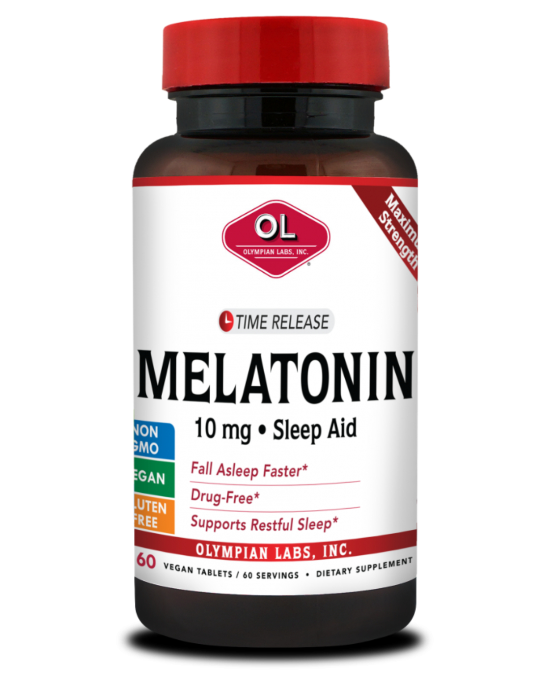 Melatonin Time Release 10 MG 60 C by Olympia Labs | Austin Medical