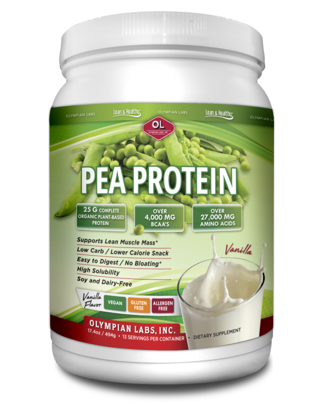 Pea Protein Vanilla Small 25 G | Austin Medical
