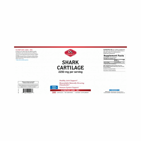 Shark Cartilage 2 G (100 Servings) | Austin Medical