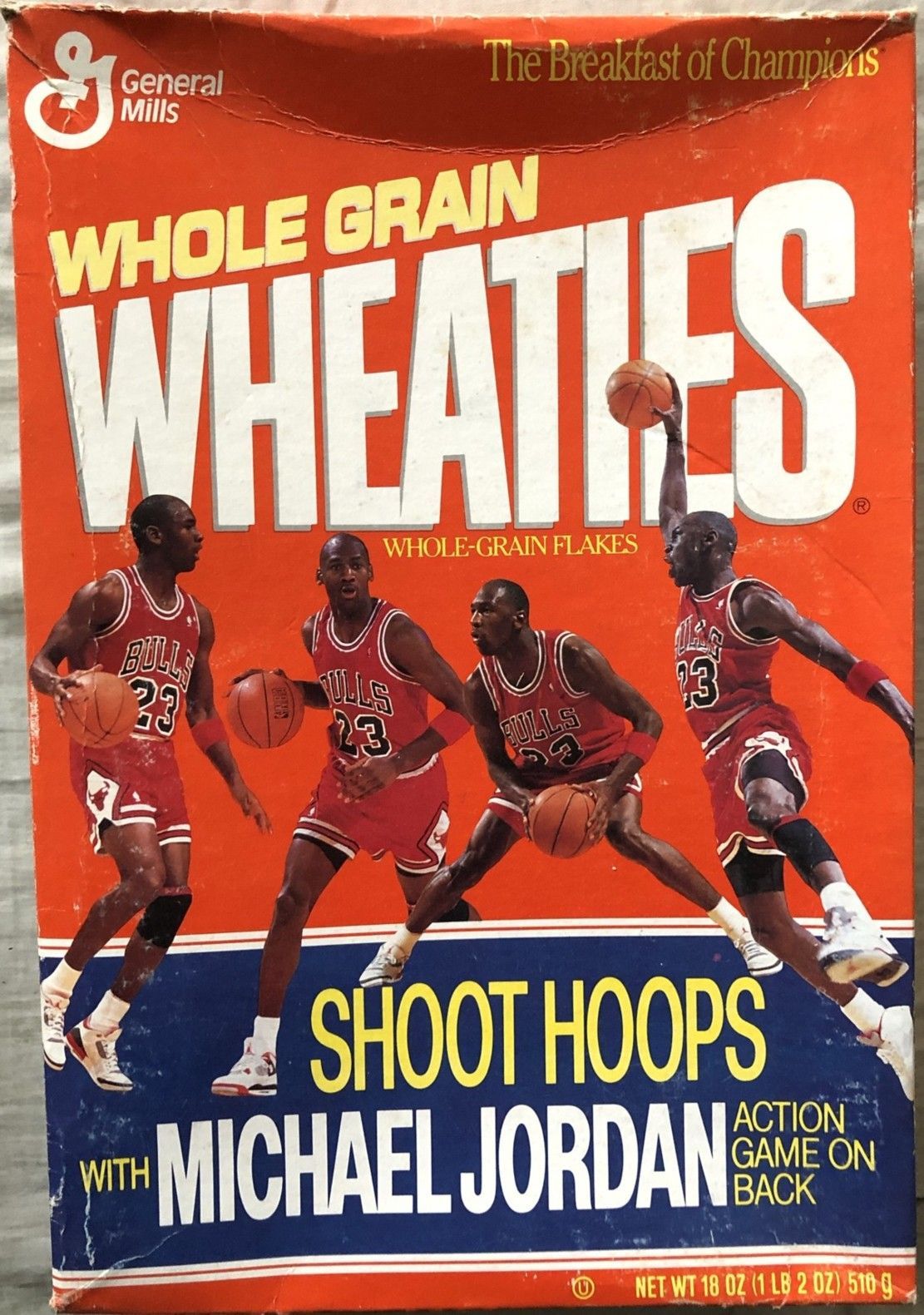 Wheaties Cereal Box Back