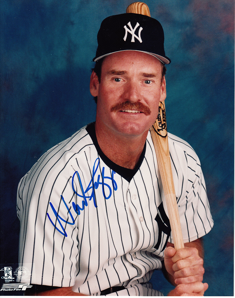 Wade Boggs autographed New York Yankees 8x10 portrait photo | AutographsForSale.com