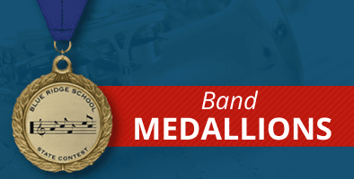 Band Awards, Pins & Medals - Customized For Your School