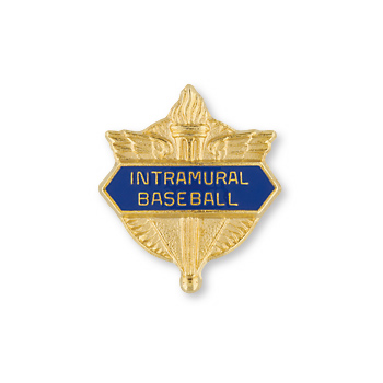No. 1 Baseball Pin