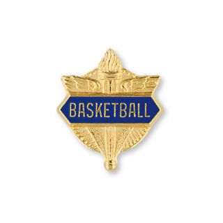 No. 1 Basketball Pin